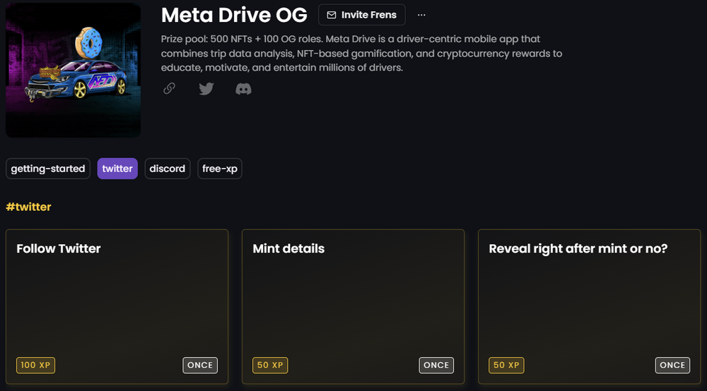 Meta Drive - A Driver-Centric Mobile App | Zealy